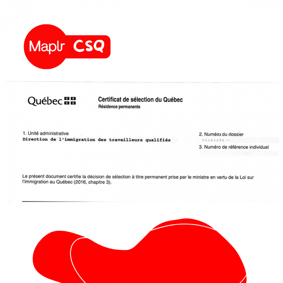 Tout savoir sur le CSQ : le certificat de sélection de Québec - Maplr